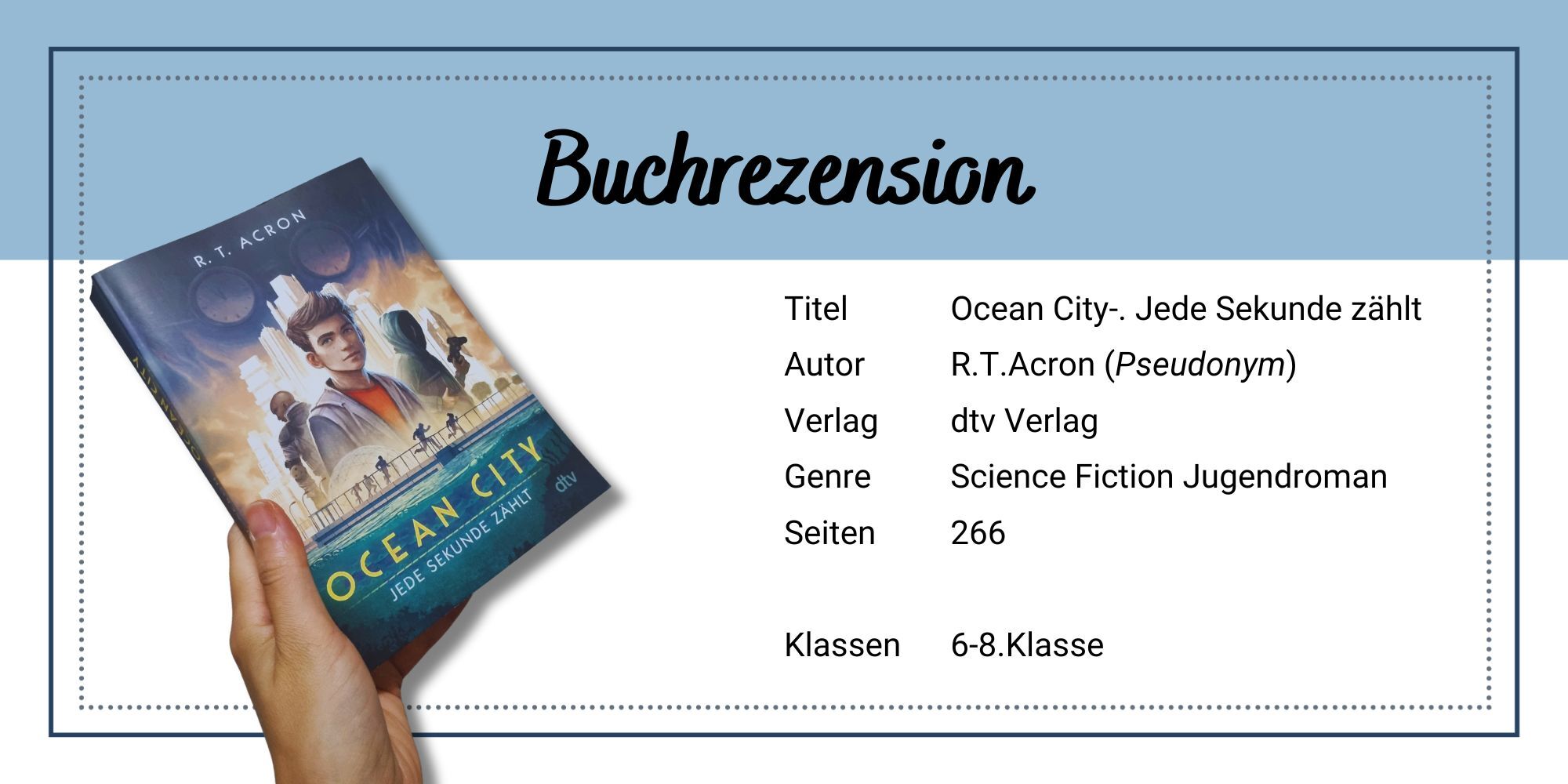 Rezension: R.T.Acron : Ocean City – Jede Sekunde zählt - Vanessa Betti
